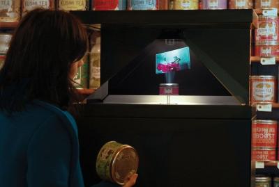 Chine La publicité de la pyramide olographe de la boîte 1920x1080 HDMI 3D à vendre