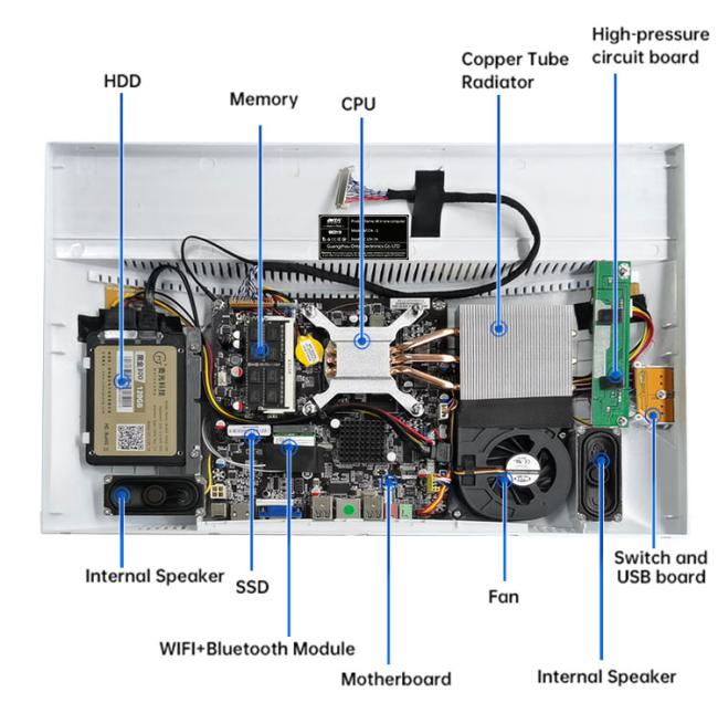 All-in-One PC with included accessories