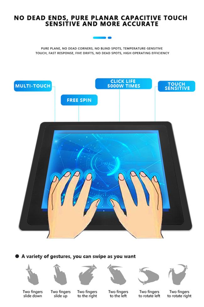 Industrial Panel PC touch screen demonstration