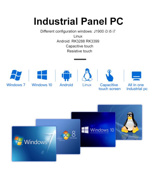 Industrial Panel PC in industrial environment