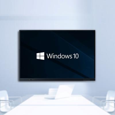 China 65 inch interactief whiteboard met ingebouwde pc 10-punts touchscreen Te koop