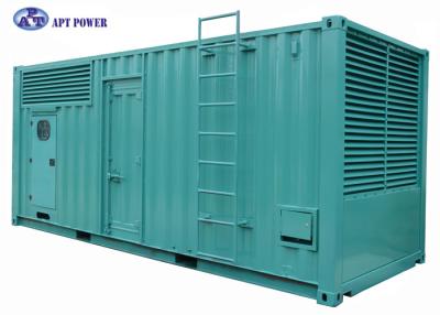 China 1800RPM op zwaar werk berekende Cummins-Diesel Generator met 20ft Containerluifel Te koop