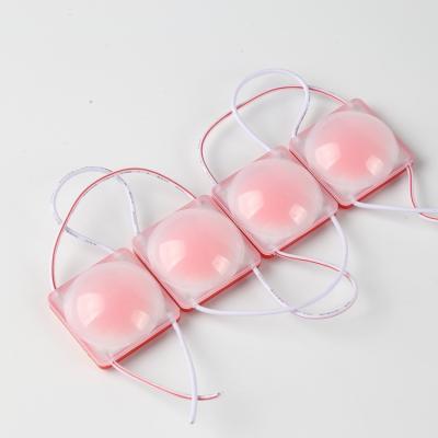 中国 Advertising Light Boxes Yybled 9eyes COB Module Voltage DC 24V COB 2.4W Ip65 Waterproof Round Led Module 3535 RED 販売のため