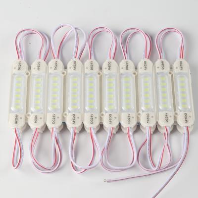 中国 9000K 6LED 5630SMD Store Front Led Sign Module Backlight Goods 7516 24V White Modulos Cold Ready Led Lightbox 販売のため
