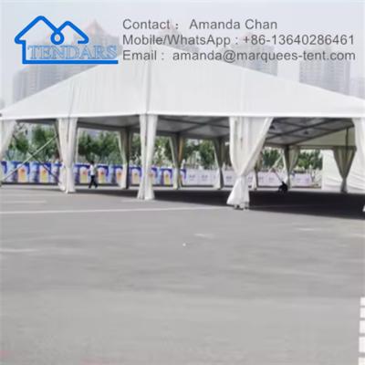 Chine Large Aluminum Alloy Pvc Marquee Tent Outdoor Large Industrial Warehouse Tent à vendre