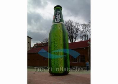Cina Pubblicità su ordinazione gonfiabile delle bottiglie di birra della tela cerata del PVC/bottiglie di vino gonfiabile in vendita