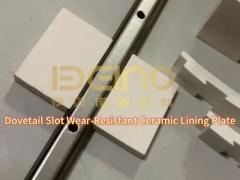 Dovetail Slot Wear-Resistant Ceramic Lining Plate