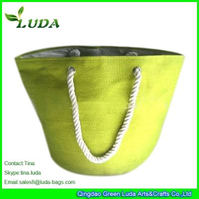 中国 LUDA Cheap Paper Straw Shopping Bags 販売のため
