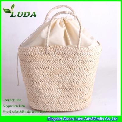中国 LUDA Natural Cornhusk Straw Bags 販売のため