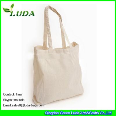 Китай LUDA white lady designer handbags cotton canvas wholesale cheap shopping bag продается