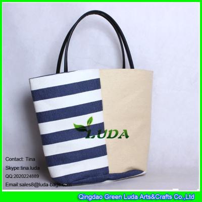 Cina Borsa shoping del totalizzatore di nuotata della borsa della spiaggia di progettazione della paglia della normale-banda di estate delle donne di LUDA in vendita