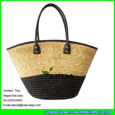 Cina Borsa di totalizzatore pastorale della paglia di stile dell'estate delle nuove di progettazione di LUDA della paglia donne della borsa a tracolla in vendita
