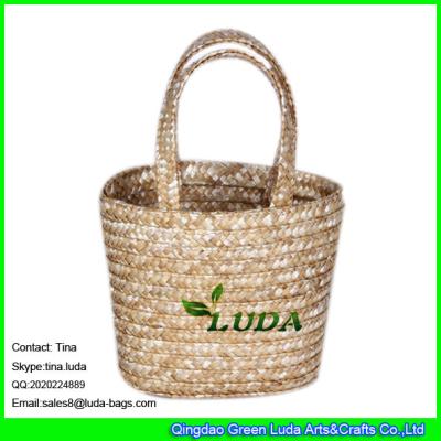 Cina La paglia di frumento cosmetica di piccola di totalizzatore di LUDA promozione naturale della borsa insacca in vendita