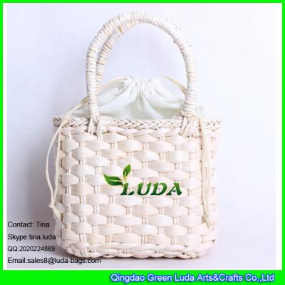 Cina LUDA borsa naturale del cliente della paglia del cornhusk di 2016 di estate del progettista borse della paglia in vendita