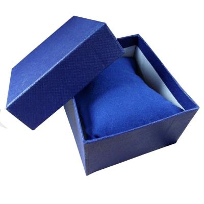 China Dark blue bracelet Watch box jewelry boxes pillow color KINGTHAI GROUP for sale