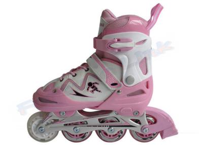 Cina Pattini di rullo regolabili a quattro ruote del quadrato per i bambini ed i bambini, scarpe di pattinaggio a rotelle delle ragazze in vendita