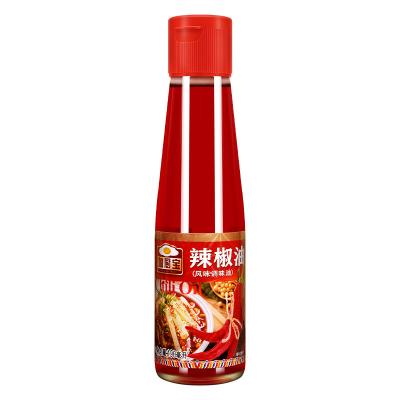 중국 담긴 화합물 매운 마늘 핫 칠리 오일 향신료 190ml 판매용