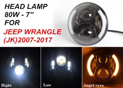 China JEEP Wrangler 2007 - 2017 JK Modified Xenon Headlamp Assy Type Dragon A For Cars for sale