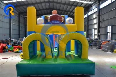 China Rock Climbing Wall Inflatable Obstacle Course for Rental 4x4x3m or Customized Occasion for sale