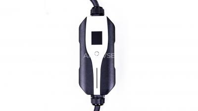 China Type 1 And Type 2 16A Portable EV Charger With IEC309 CEE Plug for sale