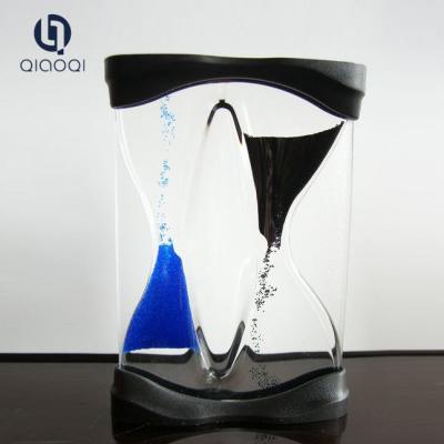 China Cheap Price Custom Double flow hourglass floating oil sand timer for sale