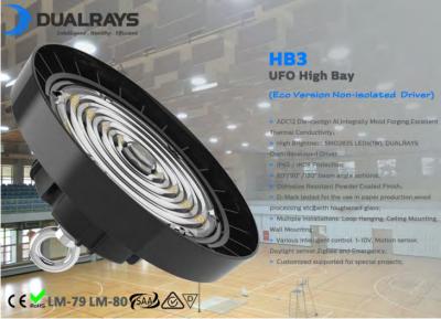 중국 HB3 UFO 높은 만은 알루미늄을 던지는 100W 비 고립된 운전자들 다이를 밝힙니다 판매용