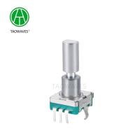 Quality Single Button Knob Reset Switch  11mm Rotary Encoder For Volume Control Car Audio for sale