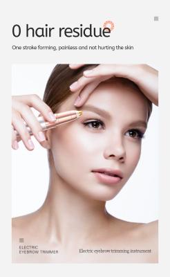 China Mini Electric Eyebrow Hair Remover Pen , Laser Eyebrow Trimmer Multifunctional for sale