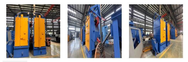 Q375 Hook Shot Blasting Machine