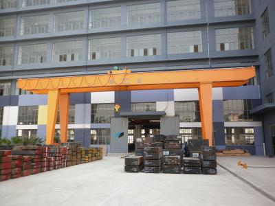 Κίνα Μεγάλος γερανός ατσάλινων σκελετών ακτίνων δύναμης διπλός υψηλό λειτουργώντας επίπεδο ταχύτητας 35 τόνου γρήγορα ανυψωτικό προς πώληση