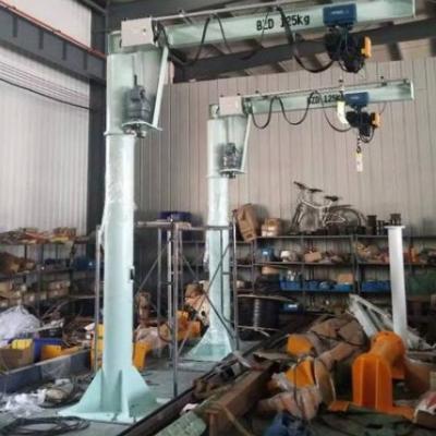 1 opération flexible de certificat d'OIN de Ton Pillar Mounted Jib Crane
