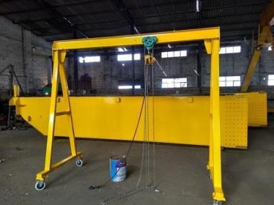 중국 ISO Certificate 8.5T Portable Gantry Crane Light Weight Assembly Are Easy 판매용