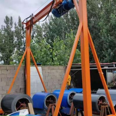 중국 ISO Certificate 8.5T Portable Gantry Crane Light Weight Assembly Are Easy 판매용