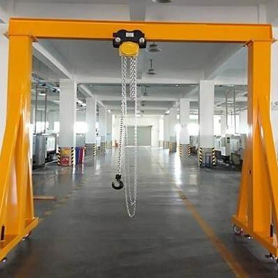 중국 ISO Certificate 8.5T Portable Gantry Crane Light Weight Assembly Are Easy 판매용
