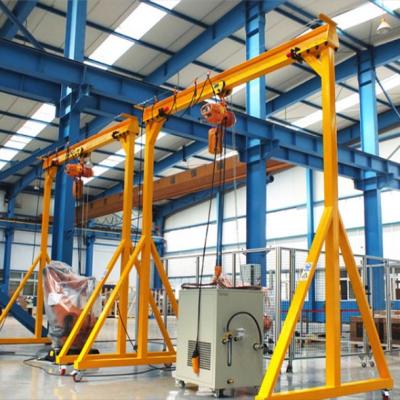 중국 ISO Certificate 8.5T Portable Gantry Crane Light Weight Assembly Are Easy 판매용