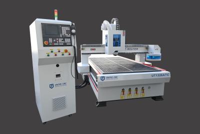 China 4 x 8 do ATC do CNC pés de máquina do router com controlador 9.0KW de LNC à venda