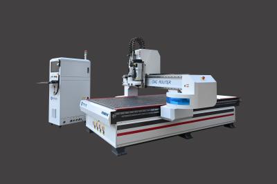 China 1326 Carrouselatc CNC Routermachine met Oscillerend Mes en CCD-camera Te koop
