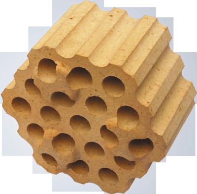 China Plc≥1280C Clay Refractory Brick with High Cold Crushing Strength 20-40 MPa and Chemical Composition Al2O3 30-45% for sale