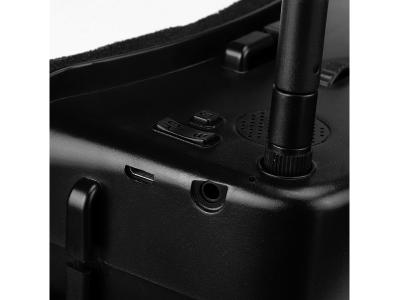 China FPV Helmet 300cd/㎡ Fpv Drone And Goggle Dual TFT LCD Display Adjustable IPD AV for sale