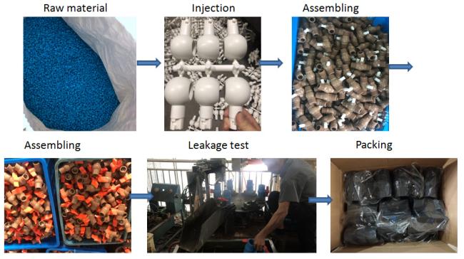 4" PVC Butterfly Valve with Gear Type for Swimming Pool