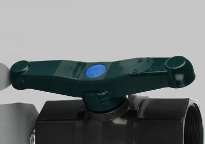 Duluex Octagonal Ball Valve with New Dark Green Handle for Swimming Pool