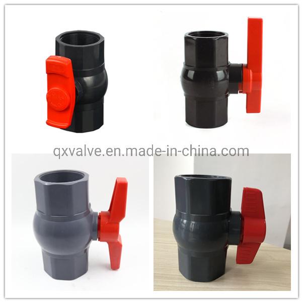 Wholesale PVC UPVC Ball Valve Male Female Threaded 1/2 to 4 Inch PVC Ball Valve