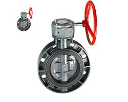 Plastic Black UPVC PVC Butterfly Valve Manual ISO9001 Butterfly Valve Ball Valve with Geartype