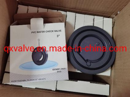 UPVC/PVC Pipe Non Return Swing Wafer Check Valve for Irrigation System