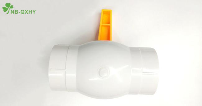 NB-QXHY Customizable 1/2"-2" Plastic PVC Ball Valve with ABS PP Handle
