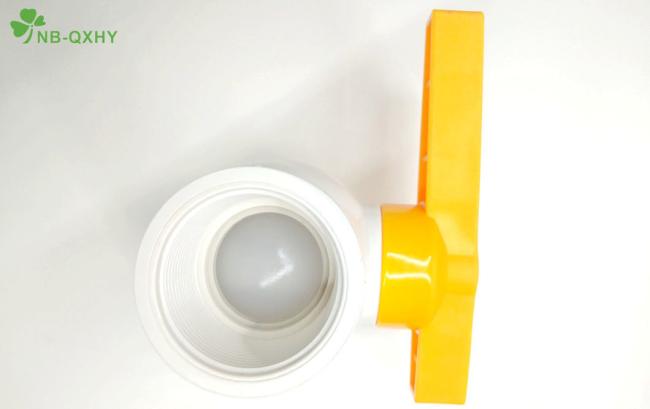 NB-QXHY Customizable 1/2"-2" Plastic PVC Ball Valve with ABS PP Handle