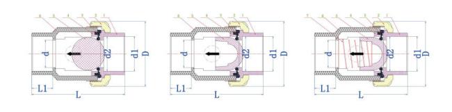 Wholesale Pph Single Union Non Return Check Valve for Pipe System