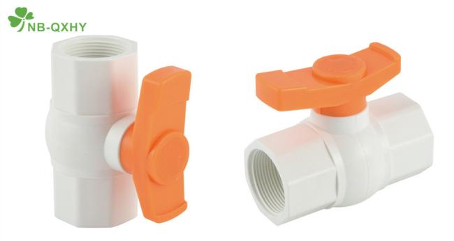 Factory Customization PVC/UPVC Octagonal Ball Valve with Socket or Threaded