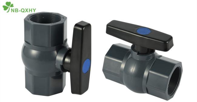 Factory Customization PVC/UPVC Octagonal Ball Valve with Socket or Threaded