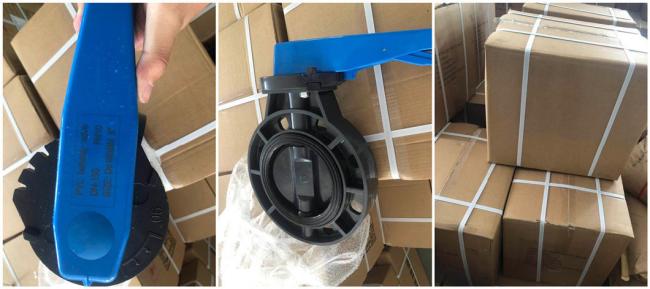 Nb-Qxhy 1′′-8′′ PVC Red Handle Compact PVC/UPVC Butterfly Valve with Nice Price